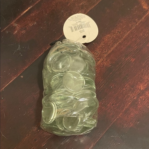 Design | Nwt Glass Drops Clear Glass Pebbles | Poshmark